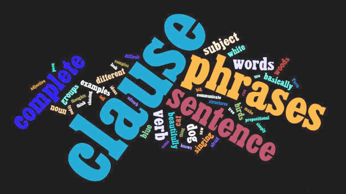 The Structure of Phrases and Clauses | δάσκαλος